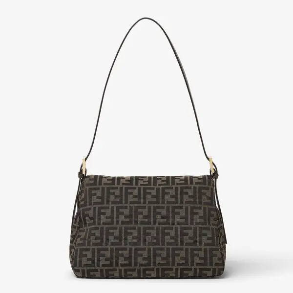 Fendi Flap 26325 Ff Zucca Jacquard Fabric Bag